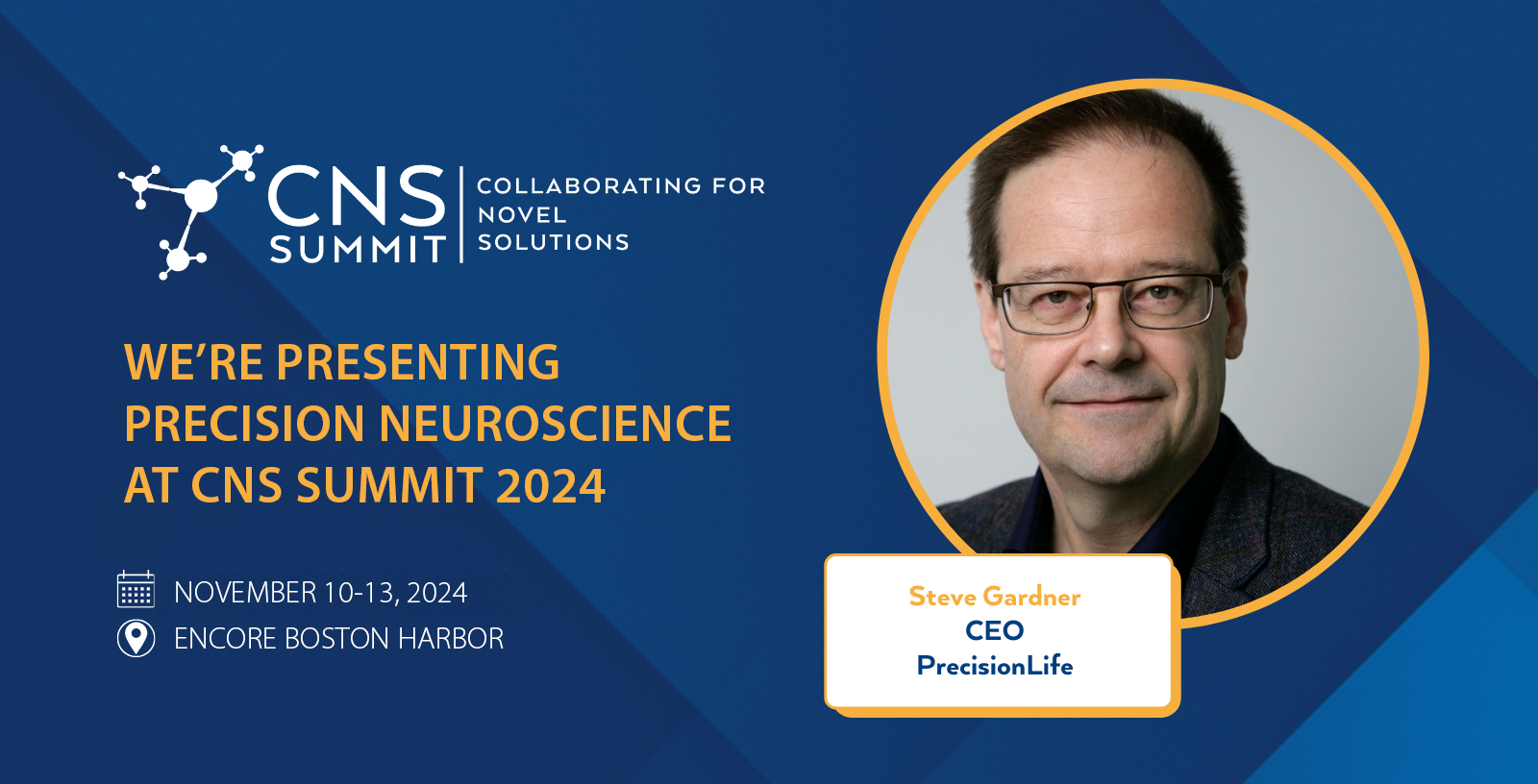 PrecisionLife presentations at CNS Summit 2024